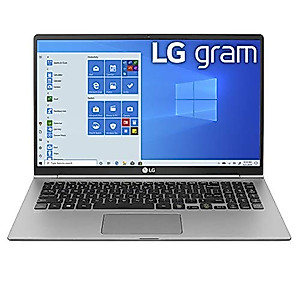 LG Gram 15Z995-Laptop 15.6" IPS Ultra-Lightweight, (1920 x 1080), 10th Gen Intel Core i5 , 8GB-RAM, 512GB SSD, Windows 10 Home, 17 Hour-Battery, USB-C, HDMI, -Headphone Input - Silver