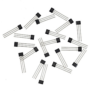 EPLZON A3144 Hall Effect Sensor 3Pins Magnetic Detector for Arduino (Pack of 20 pcs)