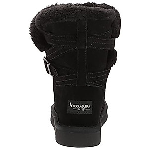 Koolaburra by UGG Women's Delene Short Boot, Black, Size 10