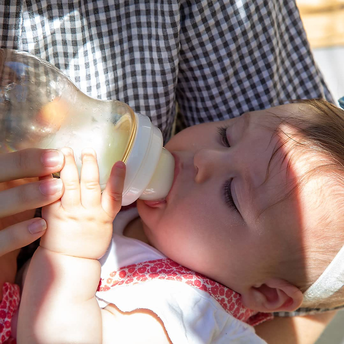 Minbie 3 Month+ Breastfeeding Baby Bottle, BPA-Free Kit