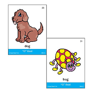 Super Duper Publications | Articulation G Sound Fun Deck | Vocabulary and Language Development Flash Cards | Educational Learning Materials for Children