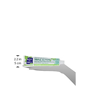 Kiss My Face Triple Action Gel Fluoride Free Toothpaste, 4.5 Ounce (Pack of 3)