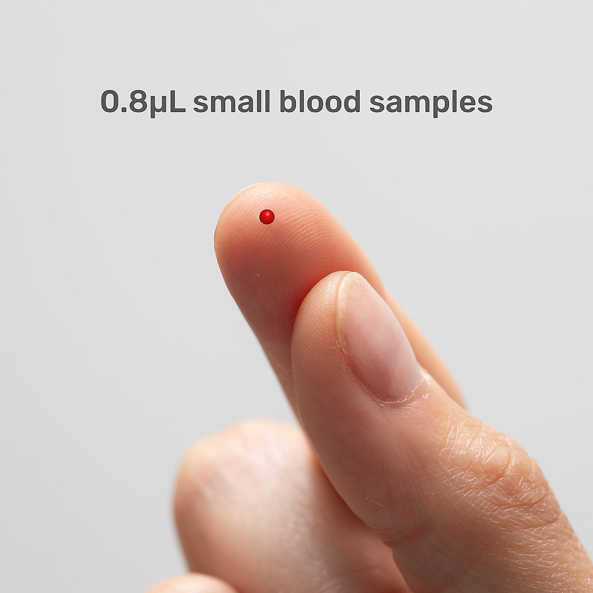 MbH blood glucose diabetic monitoring test strips 25 single pack in Procheck Smartphone dongle Home health test Quick, Simple&Easy-to-Use, Clear Easy to Read Results-Android System Type-C & iOS System