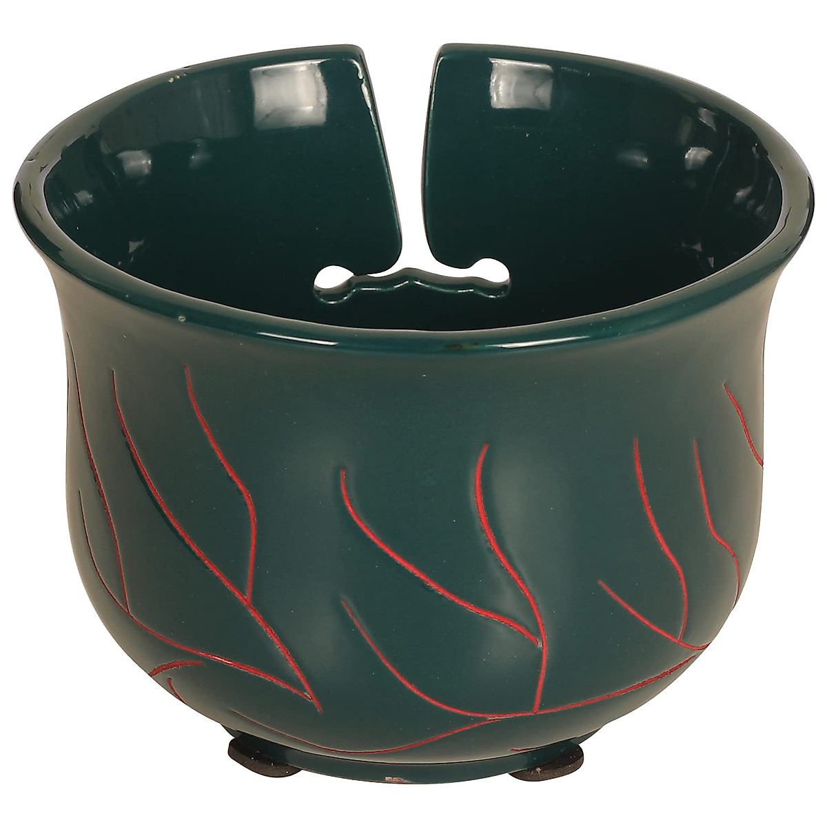 ABHANDICRAFTS Ceramic Yarn Bowl for Knitting – Large Yarn Holder, Crochet Storage, Perfect Funny Gift for Knitters