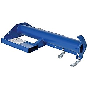 Vestil LMS-EBNT-40-4 Shorty Forklift Jib Boom Crane, 4000 Lb. 24" Centers