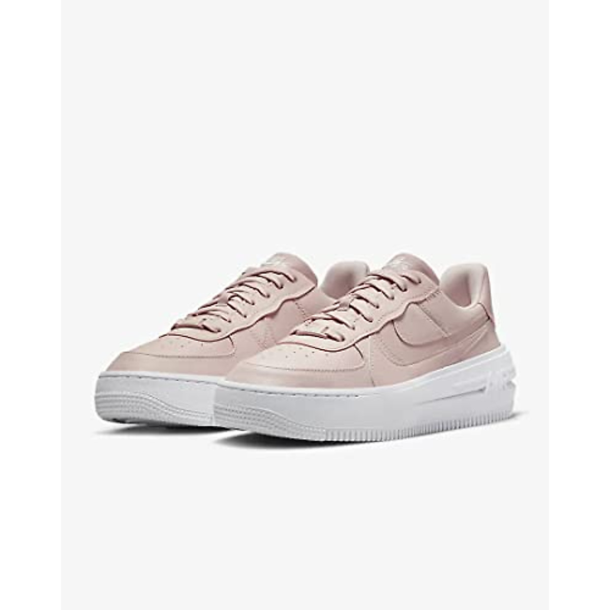 Women's Air Force 1 PLT.AF.ORM - Size 5 US - Pink Oxford/White/Light Soft Pink