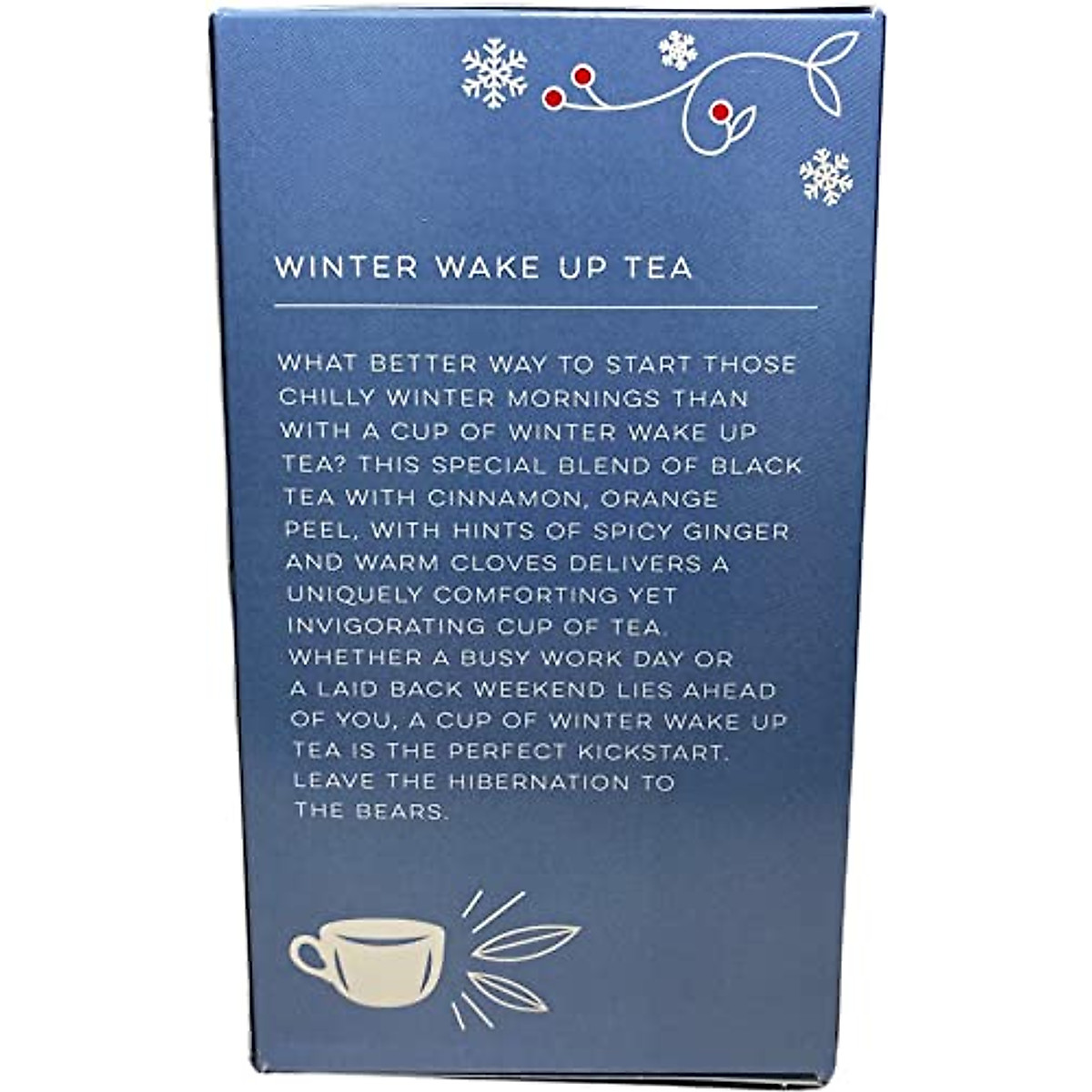 Trader Joe's Winter Wake Up Tea 20 Count (Pack of 3)