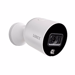 Lorex Smart Home Security Center, Wi-Fi Security Camera System with 1080p HD Bullet Cameras, Motion Detection and Color Night Vision, 64GB MicroSD 4 Channel System, 2 Bullet Cameras
