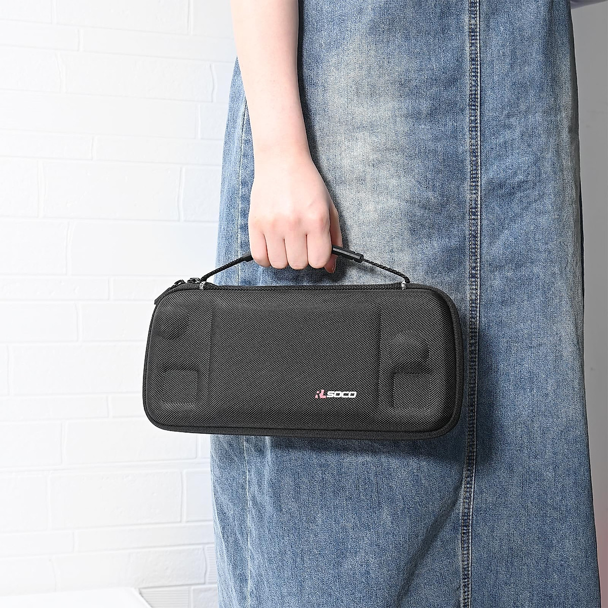 RLSOCO Hard Case for ASUS ROG Ally 7" 120Hz Gaming Handheld & Accessories Fits the Portable Console, Console Base, Charger, Charging Cable, etc. (Case Only)