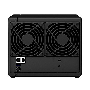 Synology DiskStation DS418play Mini Desktop NAS Server, Intel Celeron J3355 Dual-Core, 6GB DDR3L RAM, 4TB SSD, DSM Software