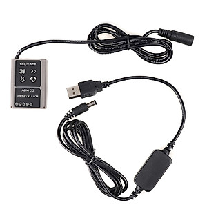 JLWIN BLN-1 BLN1 Decoded Dummy Battery DC Coupler Plus 5V USB Power Bank Cable for Olympus Digital Camera E-M1 E-M5 E-M5II E-P5 Pen-F