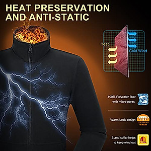 CAMELSPORTS Men’s Waterproof Ski Jacket Warm Winter Mountain Snow Coat 3 in 1 Windproof Hooded Raincoat