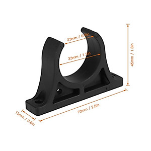 ZXAZX 4 Pieces Nylon Kayak Paddle Holder Boat Paddle Clip Holder with Screws Suit for Kayaks Canoes Rowing Boats