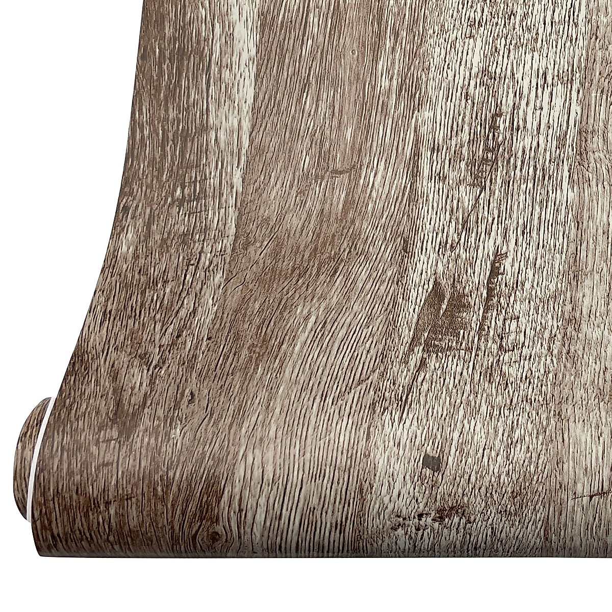 Yifely Modern Wood Grain Furnitures Covering Paper Self-Adhesive Shelf Liner Removable Dresser Drawer Sticker 17.7 Inch by 9.8 Feet