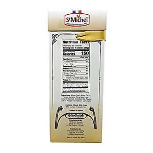 St. Michel La Grande Galette French Butter Cookies, 1.3 Pounds