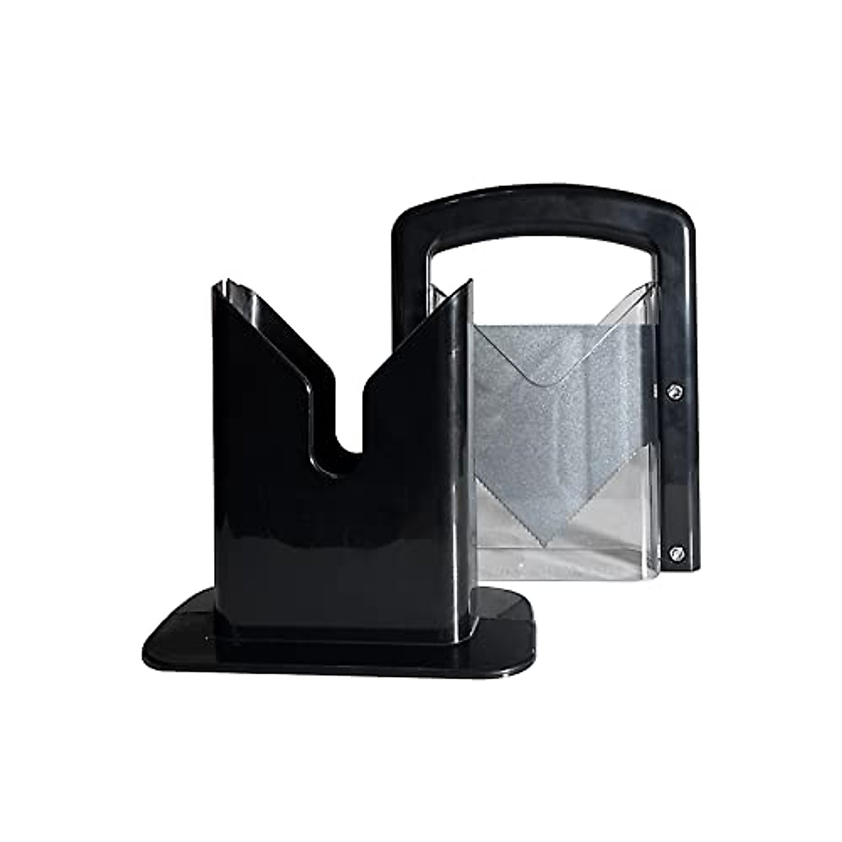 Bagel Slicer, Perfect for Bagels,Bagel Cutter Stainless Steel Black