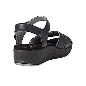 Alegria Women's Maryn Coal Platform Wedge Sandal 8-8.5 M US