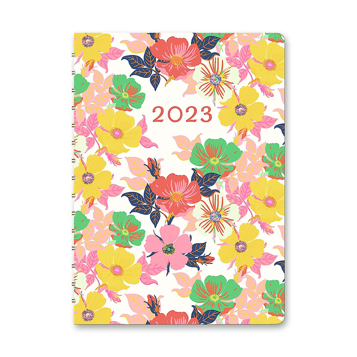 Orange Circle Studio On-Time 2022-2023 Weekly Planner - 17-Month Calendar with Weekly & Monthly Views - Goal Lists & Budget Tracker - Be Kind