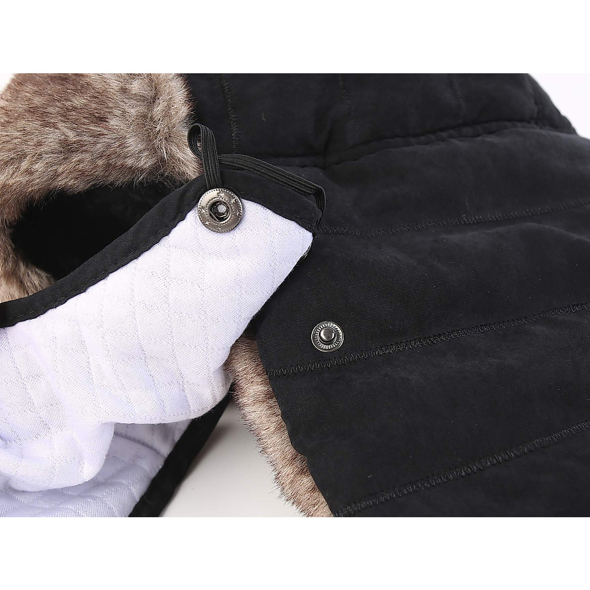 Connectyle Outdoor Trooper Trapper Hat Warm Winter Hunting Hats with Ear Flaps Mask Aviator Hat Black