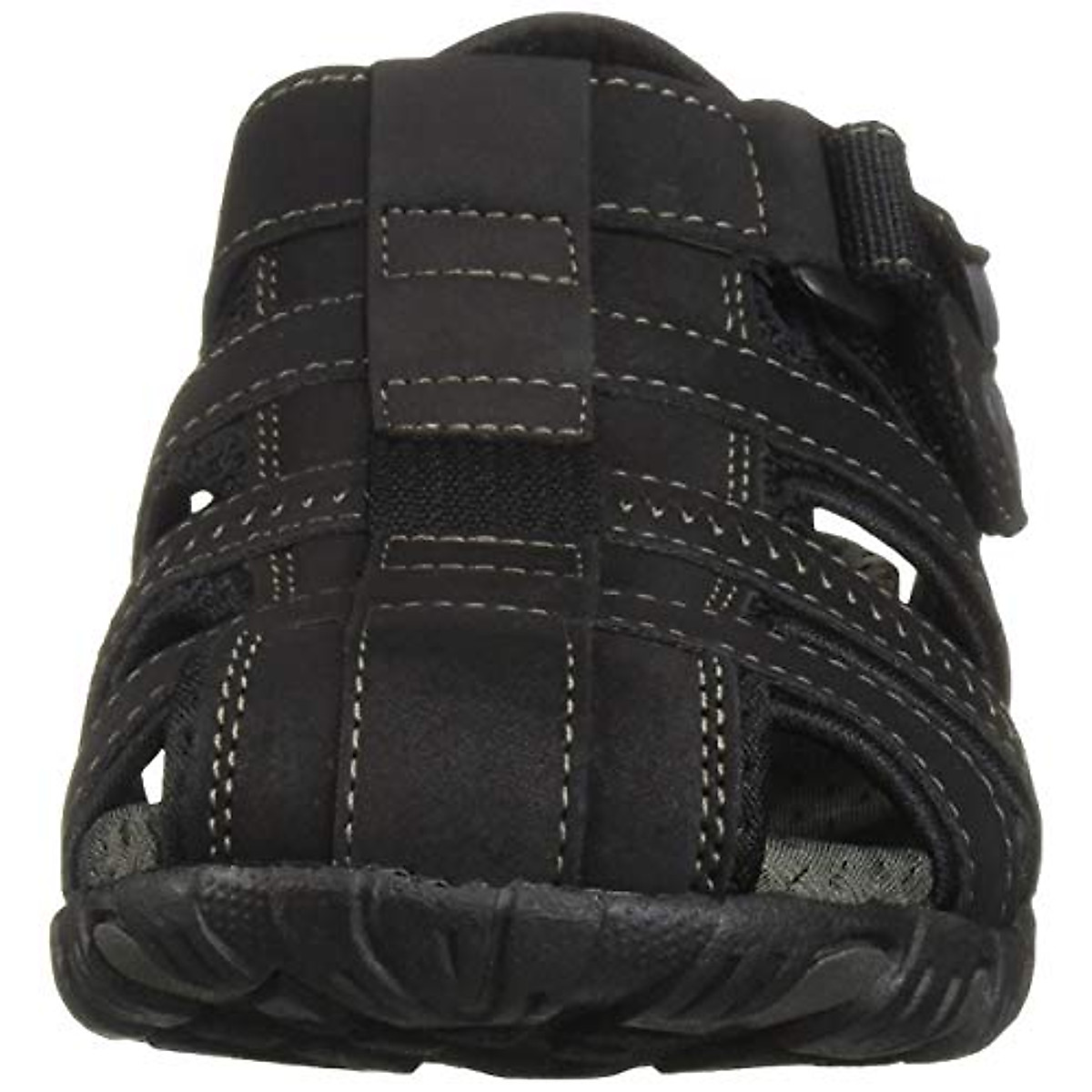 Nunn Bush Men's Rio Bravo Fisherman Closed Toe Outdoor Sandal, Black, 11 Wide