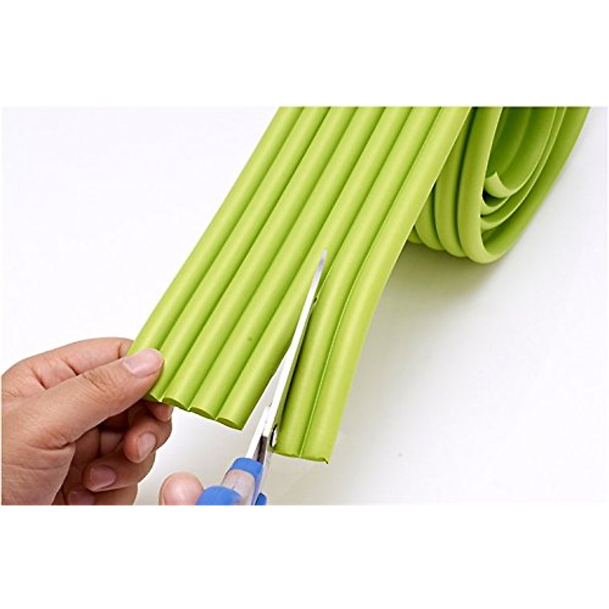 AUCH Extra Dense Furniture Table Wall Edge Protectors Foam Baby Safety Bumper Guard Protector, 2 Meters (6.5 Ft) Long 8 cm Wide