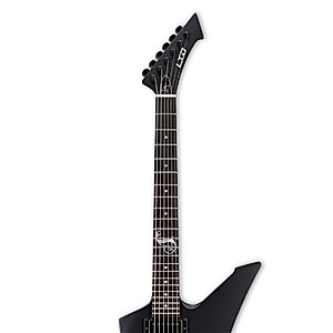ESP LTD Snakebyte Signature Series James Hetfield Electric Guitar with Case, Black Satin