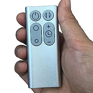 Replacement Remote Control Compatible for Dyson AM11 TP00 TP01 Pure Cool Tower Purifier Fan (Silver)