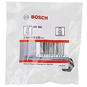 Bosch 2608570135 Collet for Palm Router, GKF 600 Professional, 65mm x 65mm x 83mm, Blue
