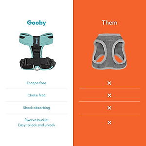 Gooby Comfort X One Dog Harness - Step-in Dog Harness for Small & Medium Sized Dogs - Escape-Free & Choke Free - Breathable Mesh, Shock Absorbing, Easy Snap & Swivel Buckles - Flamingo Pink, Small