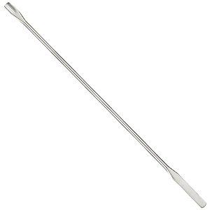 Heathrow Scientific HD15906 Hayman-Type Spatula with Flat End and Spoon End, 6-1/4" Overall Length