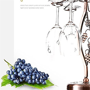 YFQHDD Glass Hanger Cup Display Baskets Wine Rack Holders Bar Storage Iron Stand Kitchen Organizer Home Decor