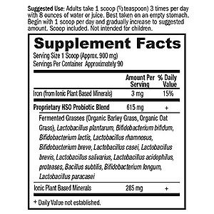 Garden of Life Whole Food Primal Defense HSO Probiotic Dietary Supplement for Digestive and Gut Health, Vegetarian Powder, 2.85 oz