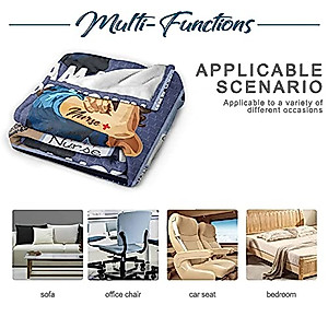 Joyloce Nurse Gifts for Women Nurses Blankets Throws Flannel Fleece Blanket Super Soft Throw Warm Cozy Nurses Blanket 60"X50" Nurses Week Appreciation Nursing Student Graduation Birthday Gifts