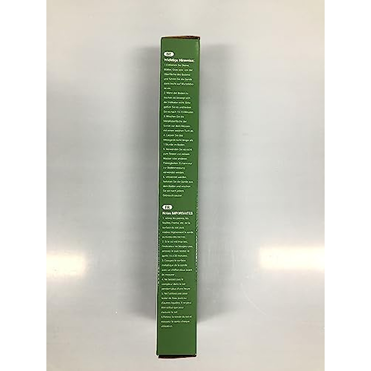 Dr.meter Soil Moisture Meter, Plant Water Meter for Garden Lawn Farm Indoor & Outdoor Use, Soil Tester Hygrometer Sensor for House Plants, Gardening Gifts, No Battery Needed