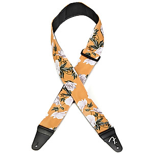 Fender Floral Strap, 2in, Marigold
