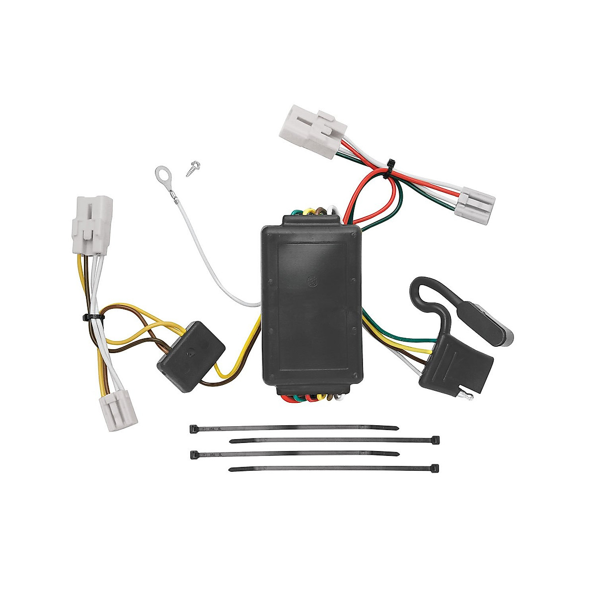 Tekonsha T-One® T-Connector Harness, 4-Way Flat, Compatible with Select Hyundai Elantra, Santa Fe