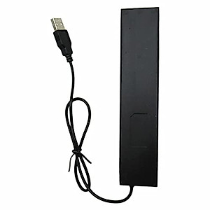 High Performance 7 Port USB 2.0 HUB for LED Powered High Speed Splitter Extender Cable Black White New