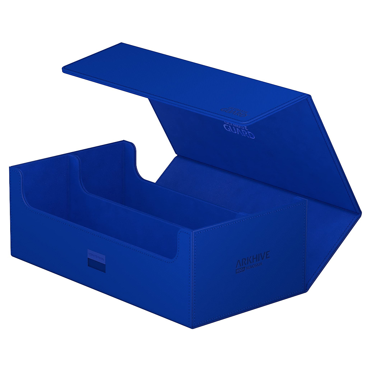 Ultimate Guard Arkhive 800+, Deck Case for 800 Double-Sleeved TCG Cards, Blue, Compatible with Boulders, Magnetic Closure & Microfiber Inner Lining