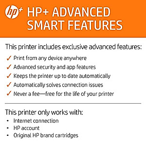 HP LaserJet Pro MFP 4101fdne Black & White Printer with HP+ Smart Office Features and Fax