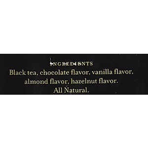 Harney & Sons Chocolate Black Tea, Florence, Hazelnut, 4 Ounce