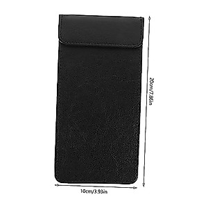 NOLITOY 2pcs Bill Folder Pocket Note pad Mini Notepad Office File folders Checks Small Server notepads Planner clipboard Real Estate Writing Board exam Paper Clips Writing Supplies Letter