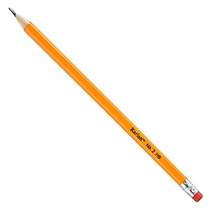 Rarlan Wood-Cased #2 HB Pencils, Pre-sharpened, 360 Count Bulk Pack