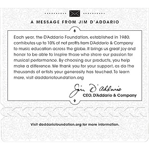 D'Addario Phosphor Bronze Acoustic Guitar Strings - Extra Light | EJ15