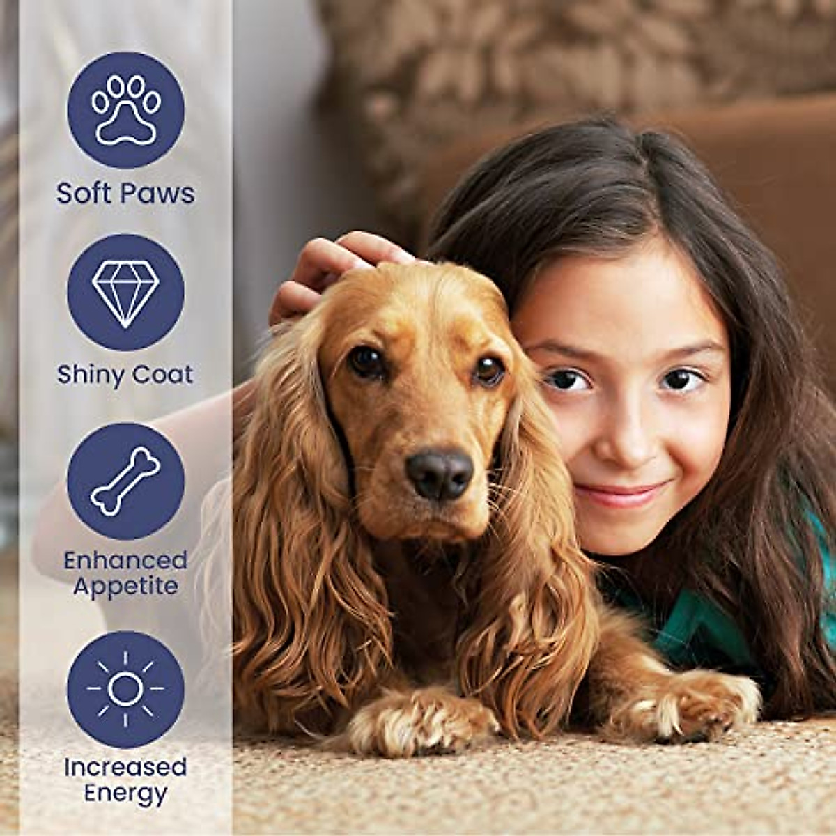 Brilliant Salmon Oil for Dogs, Cats & Puppies | Omega 3 Fish Oil Liquid Supplement with DHA, EPA Fatty Acids | Supports Skin and Coat, Immune System & Joint Function | Hofseth BioCare (16.9oz)