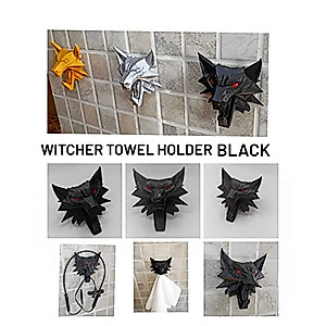 Multi-Utility 3D Printed Self Adhesive Towel Stand (Pack of 3) for Bathroom Accessories| Apron Holder in Kitchen| Headphone Holder| Keyholder (8 x 5 x 8.5) cm.