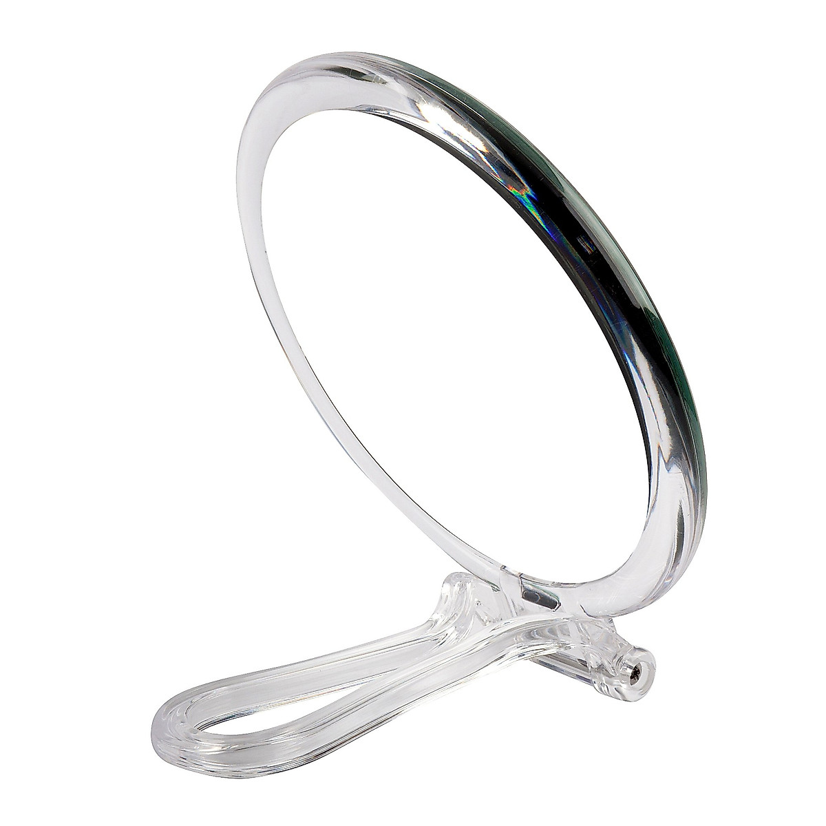 Miss Sweet Folding Hand Held Mirror with 10x Magnification & True Image, 6.1inch Travel Mirror (10X)