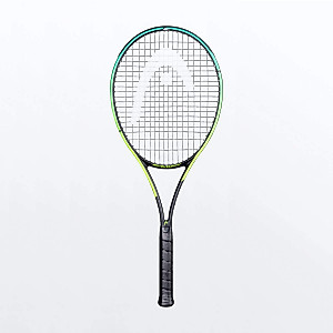 HEAD Instinct Kids Tennis Racquet Beginners Pre-Strung Head Light Balance Jr Racket - 25 Inch, Light Blue/White