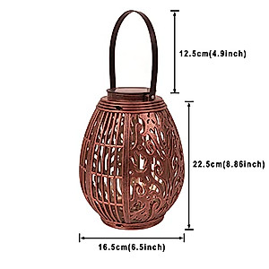 TAKE ME Unique Solar Lantern,Outdoor Garden Hanging LED Light,Waterproof LED for Table,Outdoor,Party