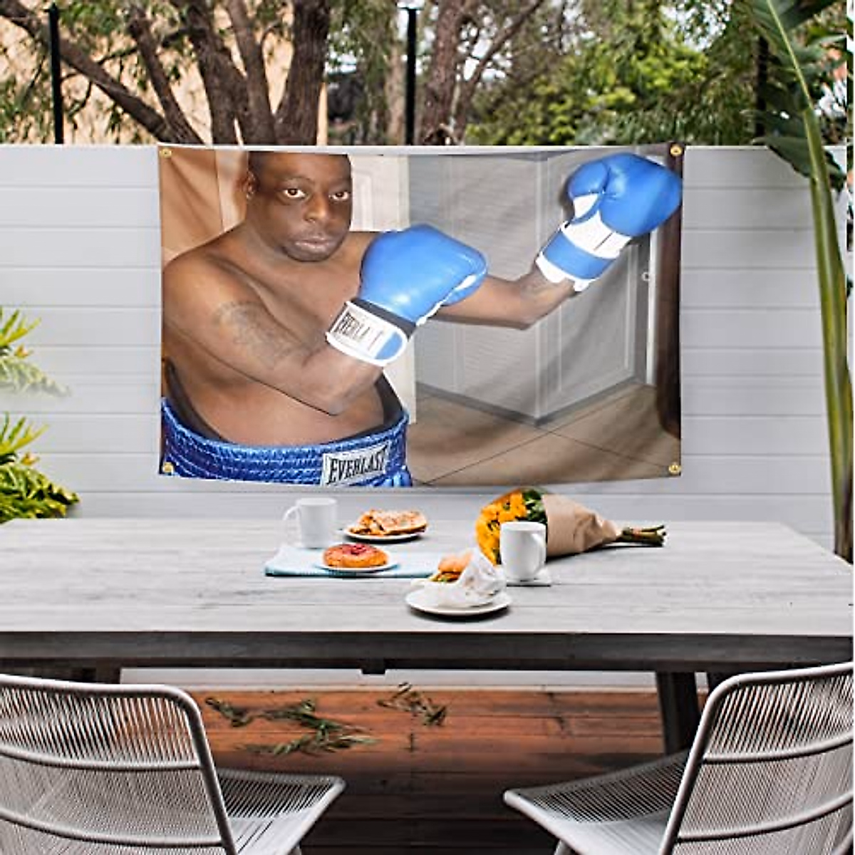 Boxing Green Lester Beetlejuice Flag 3x5 Feet Banner Funny Flags for Room With Bass Groments for College Dorm Room Decor