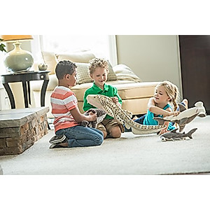 Wild Republic Zebra Shark Plush, Stuffed Animal, Plush Toy, Gifts for Kids, Living Ocean 30 Inches